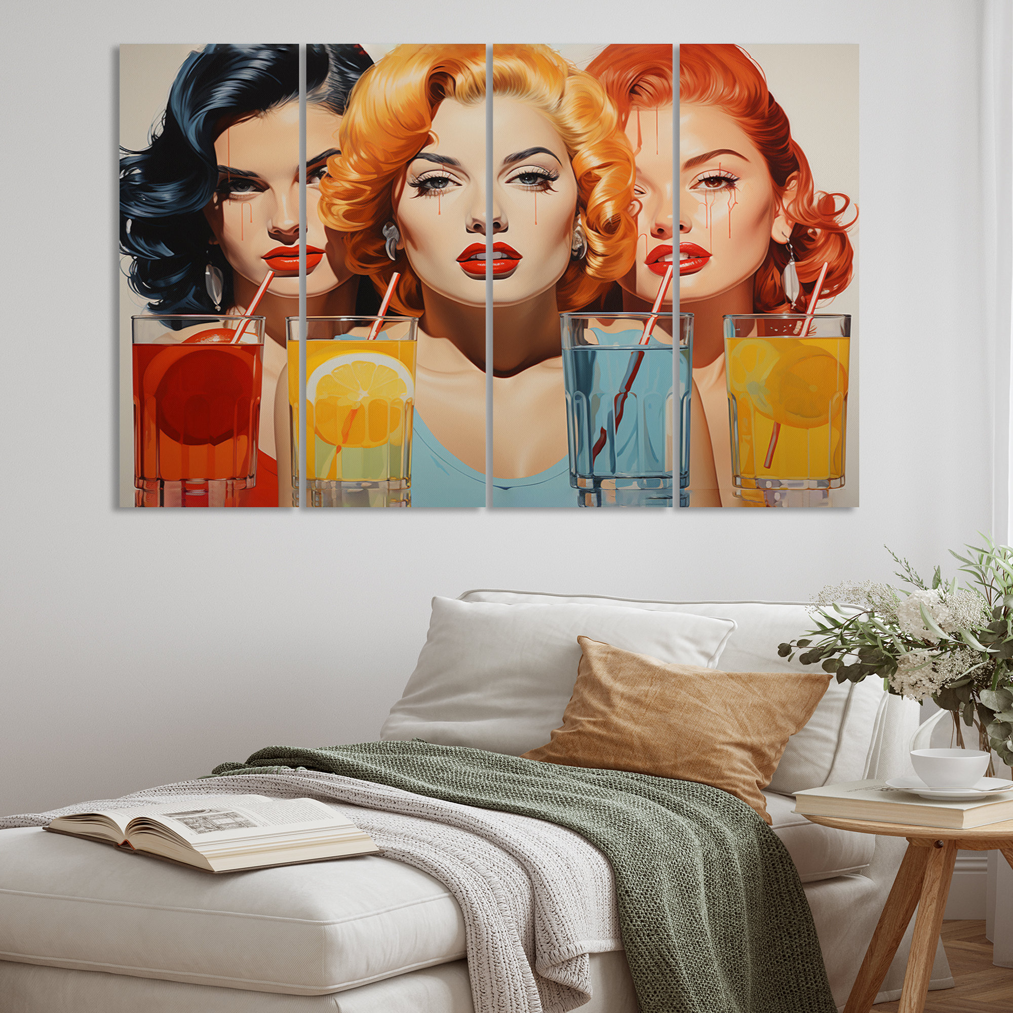 Mercer41 Pop Art 1950S Cocktail Emotion I Pop 1950S Cocktail Emotion I ...