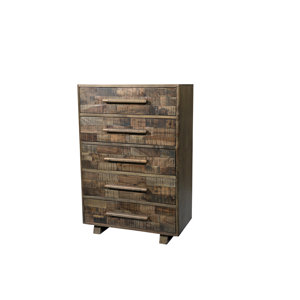 Loon Peak® 5-drawer Solid Wood Chest | Wayfair