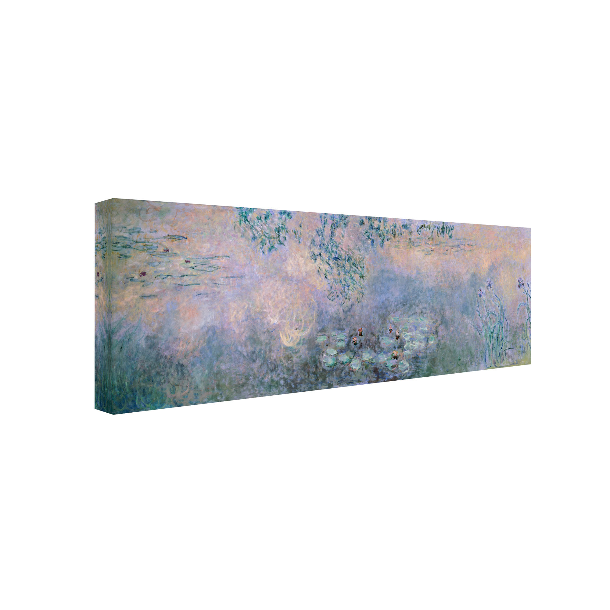 Vault W Artwork Water Lilies 1914-22 On Canvas by Claude Monet Print ...