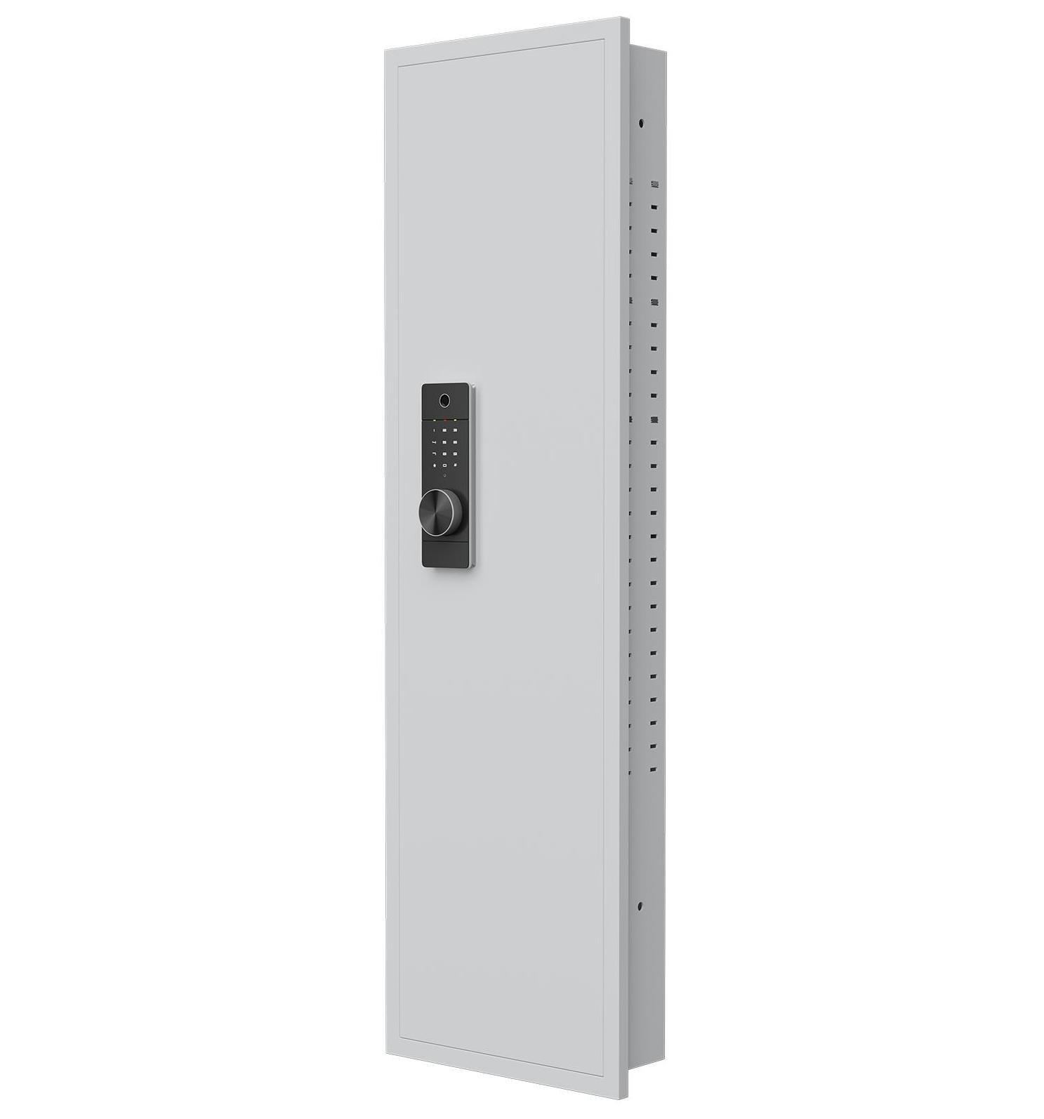 IRHOMA 53" Fingerprint Touch Panel In-Wall Safe,Hidden Wall Gun Safe ...