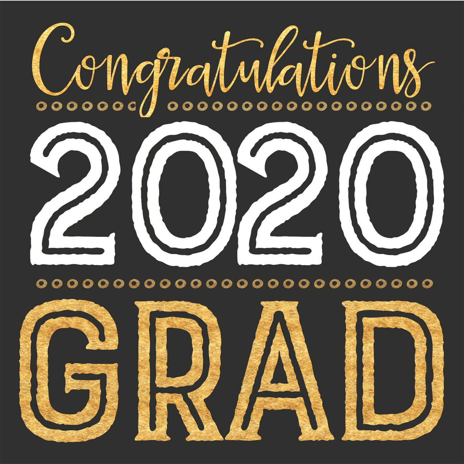 Sixtrees USA Ltd. Congratulations 2020 Grad -Box Sign - Wayfair Canada