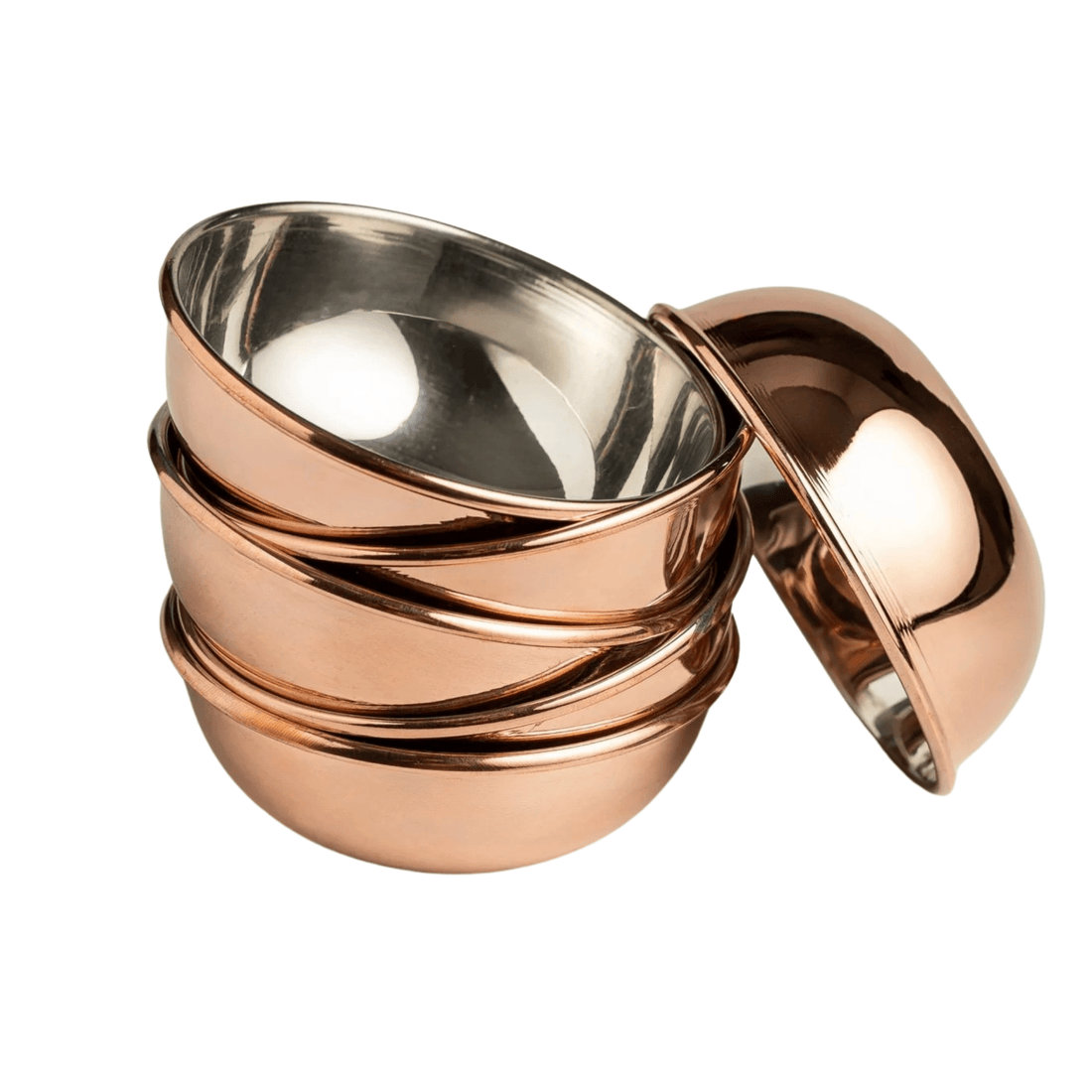 ALFIQ Set Of Six Handcrafted Copper Oil & Sauce Dipping Bowls - Wayfair ...