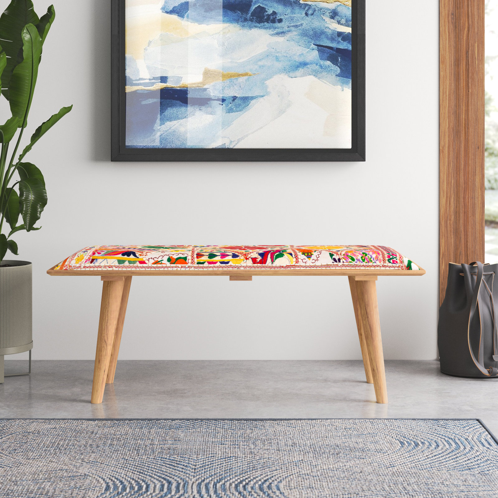 Langley Street® Warner Global Bench & Reviews | Wayfair