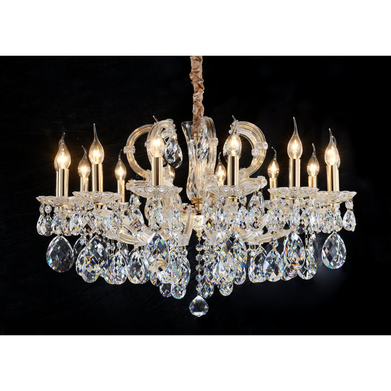 Michael Amini Portola II 14 - Light Chandelier | Perigold