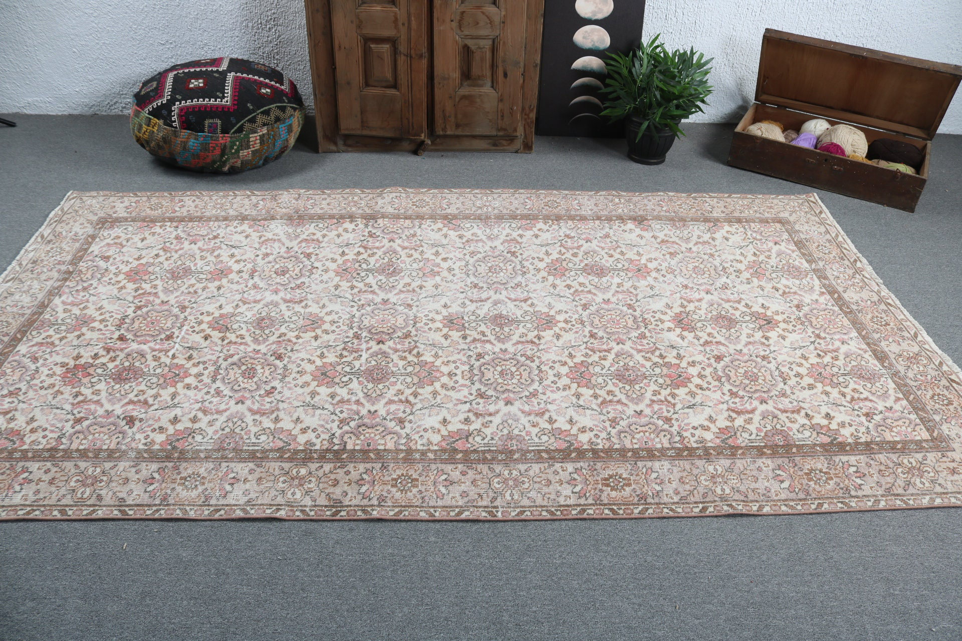 Bungalow Rose Exceptional Turkish Vintage Style Rug With Warm Hues ...