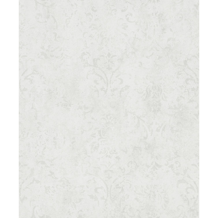 Metro Lane Kavalier Mottled Damask 10.05M X 53Cm Metallic Elements ...