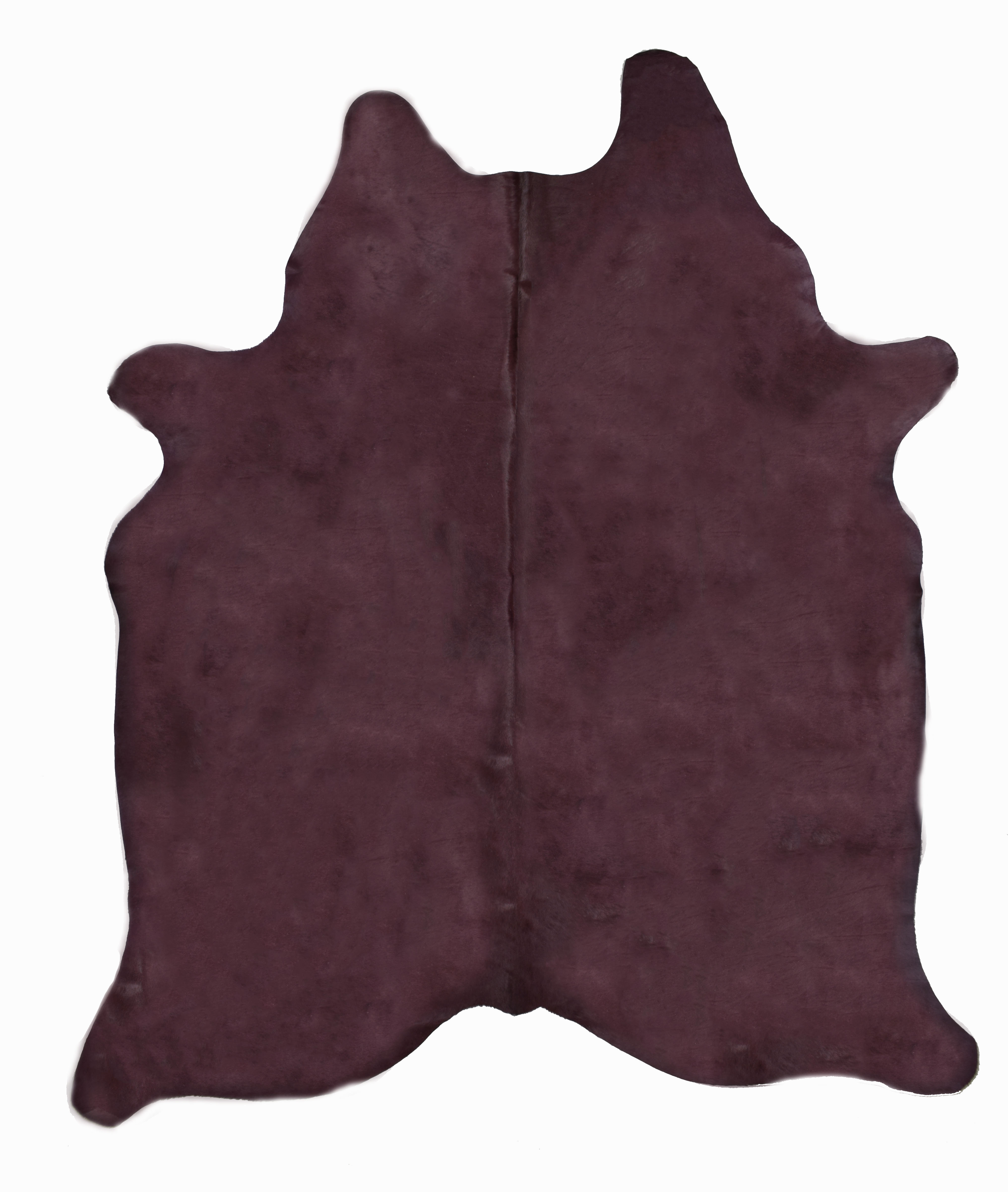 Trophy Room Stuff One-of-a-Kind Handmade Natural Cowhide 5X7 Leather ...