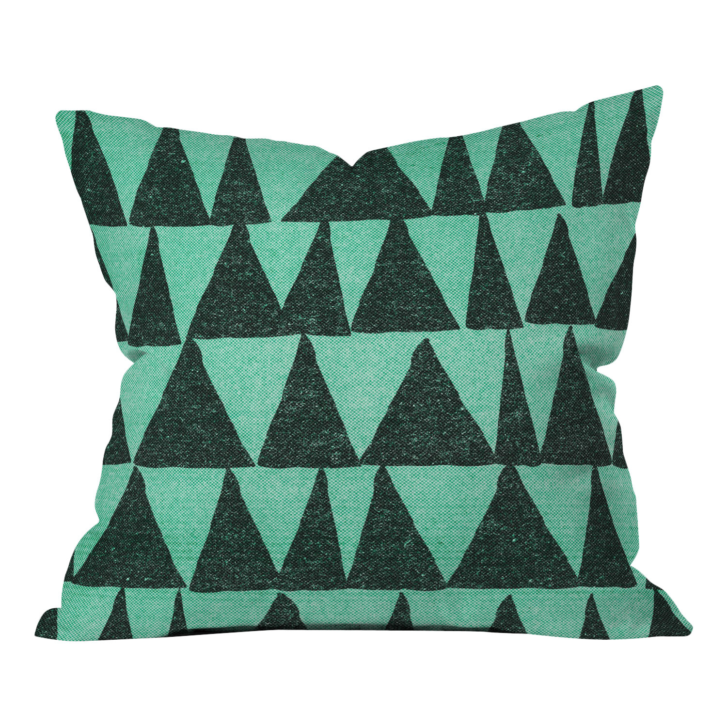 Deny Designs Nick Nelson Analogous Shapes Indoor/Outdoor Throw Pillow ...