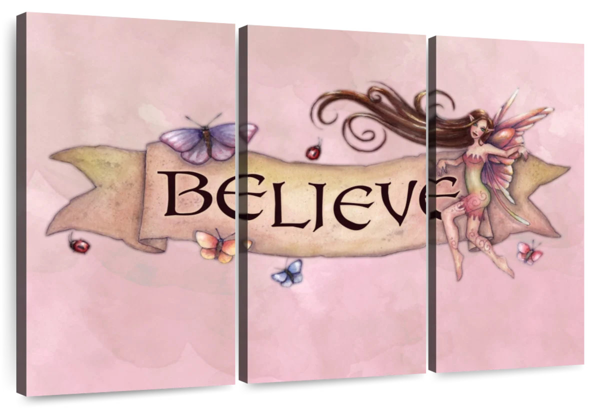 Ebern Designs Tergel Believe Fairy | Wayfair