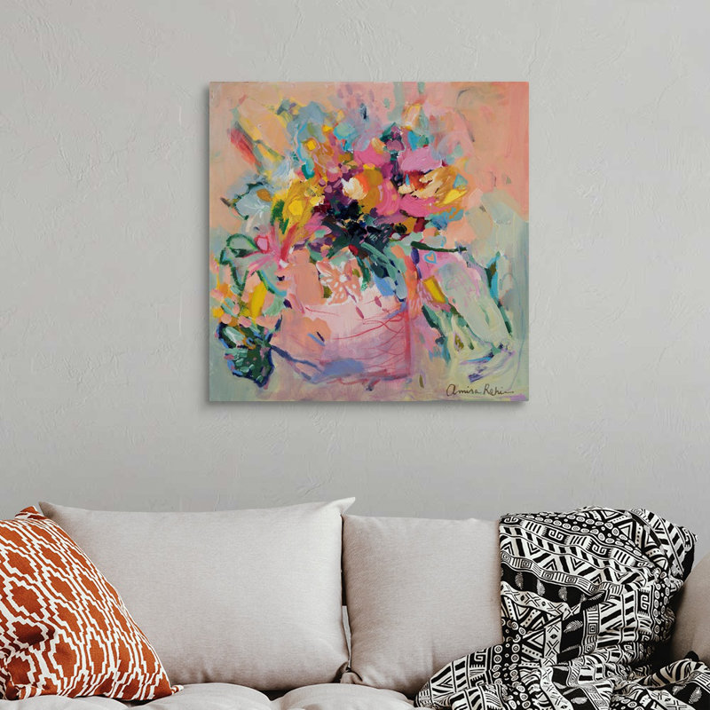 Winston Porter I Cracked The Flower Pot Framed On Canvas by Amira Rahim ...