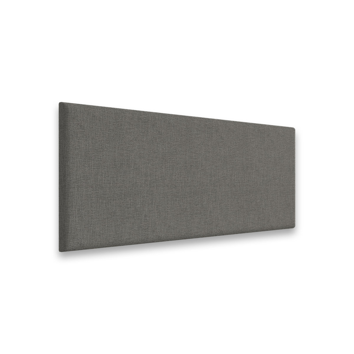 WOWMAX Peel and Stick Upholstered Wall Paneling in Gray Linen Polyester ...