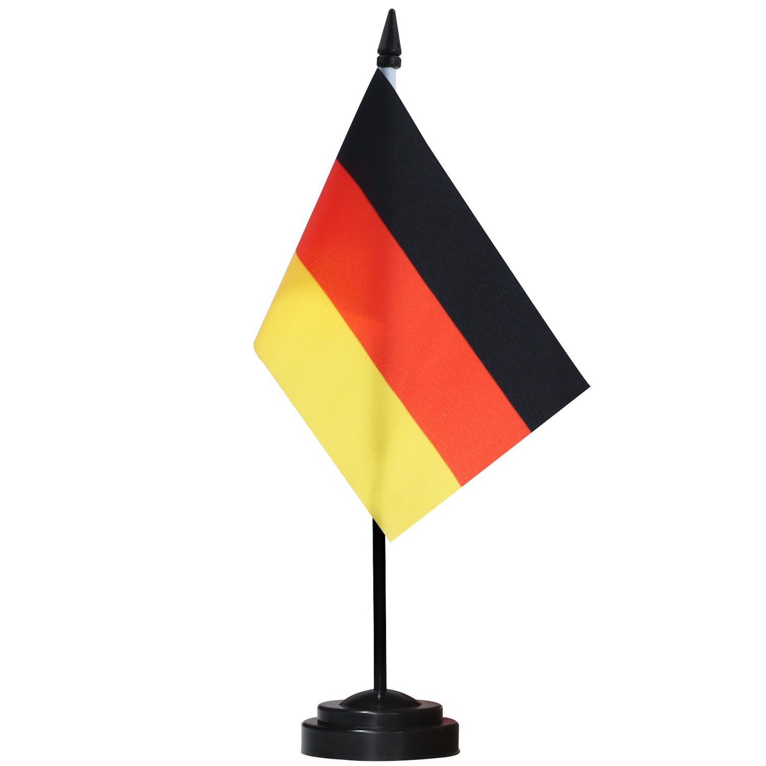 Arlmont & Co. Keelea Germany Deluxe Desk Flag Set - 6 x 4 Inch ...