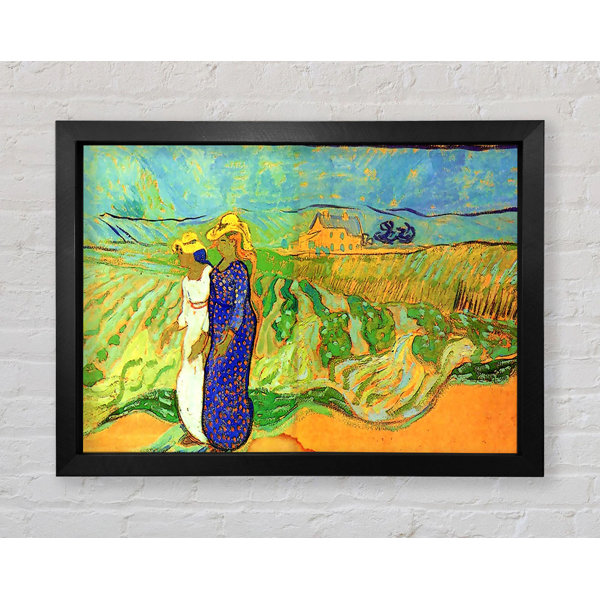 Bright Star Van Gogh Two Women Crossing The Fields by Vincent Van Gogh ...