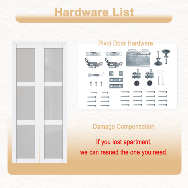 Win Stellar 3 Lite Glass And Solid Core Manufactured Wood French-Pivot ...