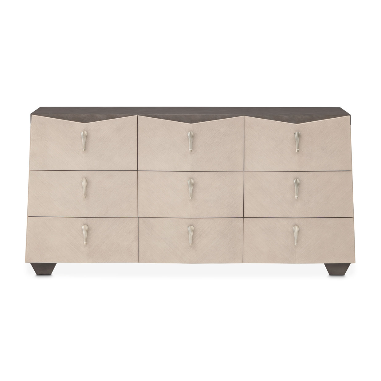 Michael Amini Fantosini Dresser - Silver Mist | Wayfair