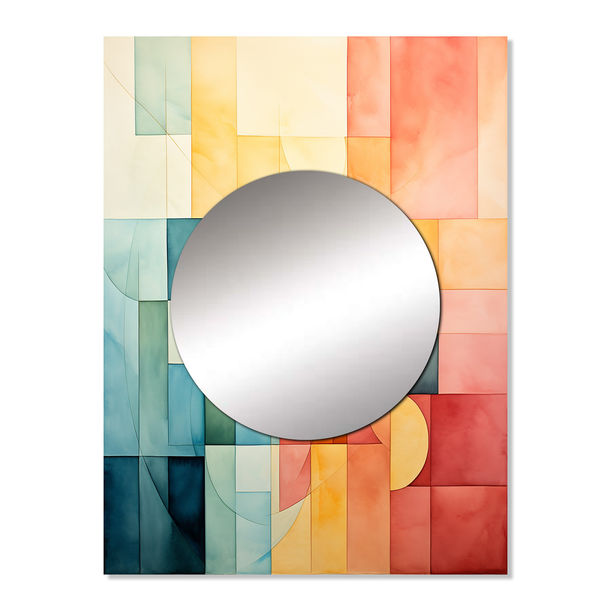 East Urban Home Cubism Experiment With Minimalist II - Landscapes ...