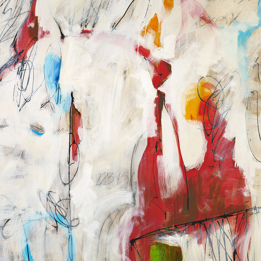 Chelsea Art Studio Numbers Game by Chelsea Art Studio - Painting Print ...