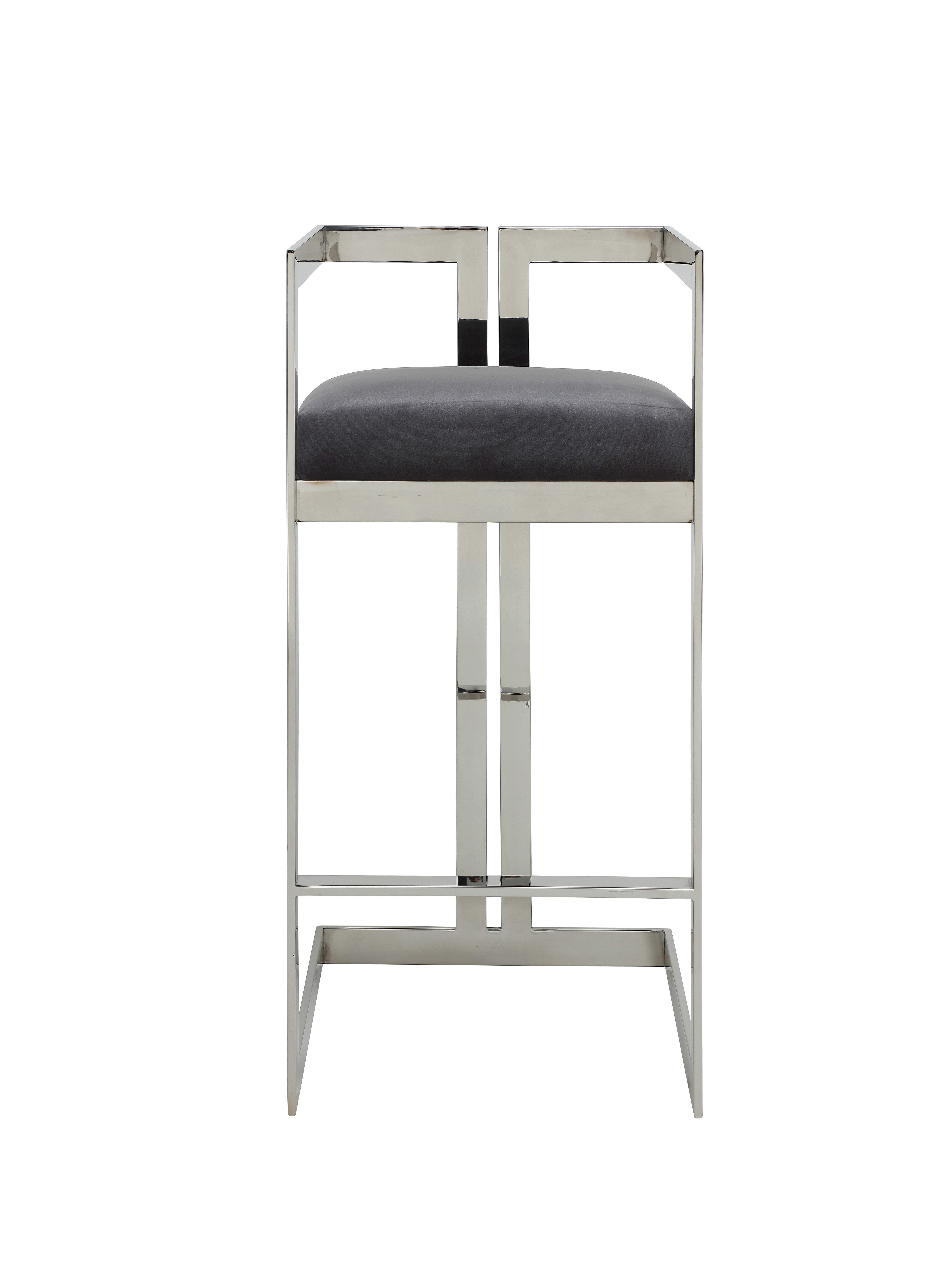 Everly Quinn Kenzie Bar and Counter Stool – Modern Bar-Height ot ...