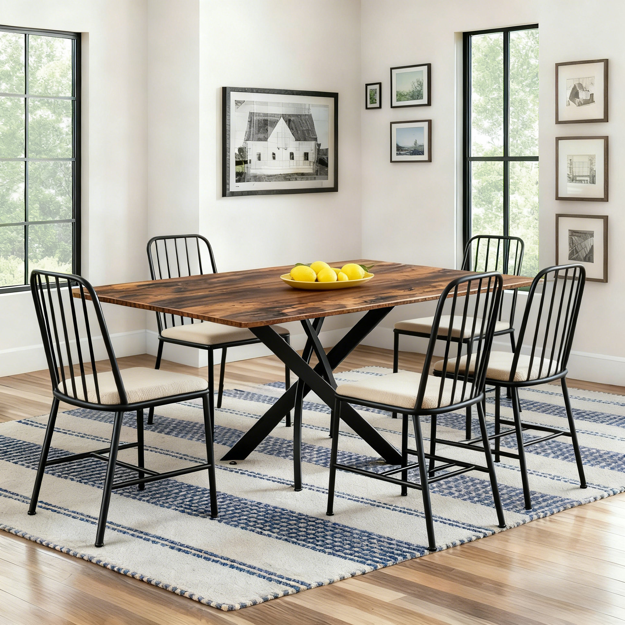 17 Stories Menda Dining Table | Wayfair