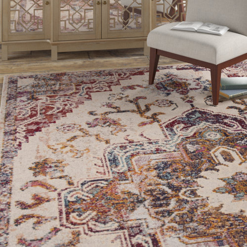 Bungalow Rose Haneul Performance Oriental Rug & Reviews | Wayfair