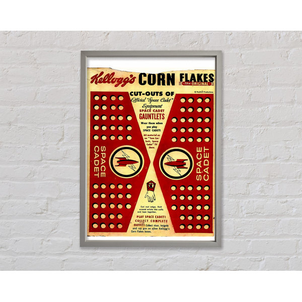 Happy Larry Kelloggs Corn Flakes Framed Print | Wayfair.co.uk