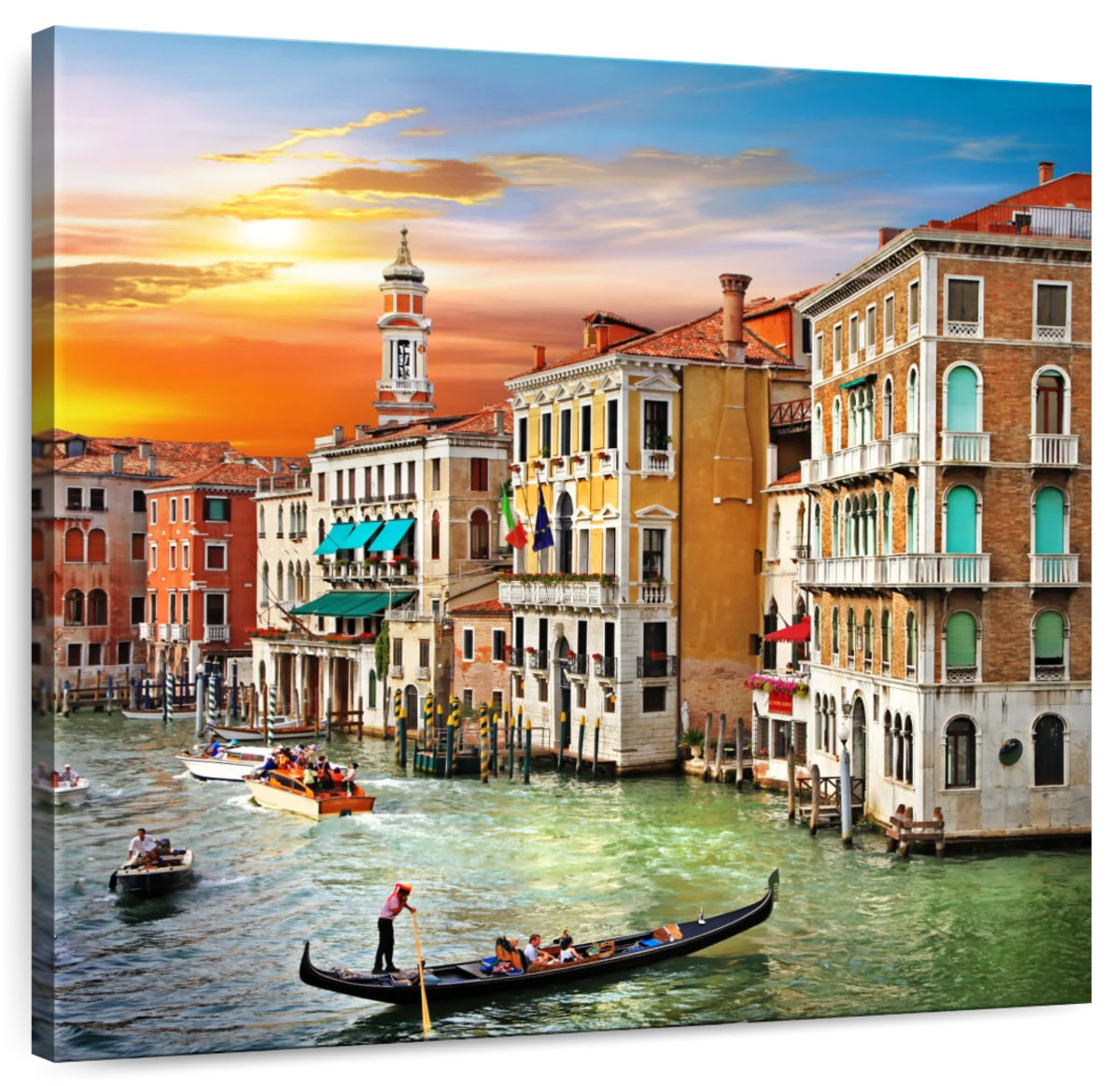 Ebern Designs Nicci Venice Buildings And Gondolas - Wayfair Canada