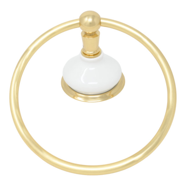 Strom Living Porcelain Towel Ring | Wayfair