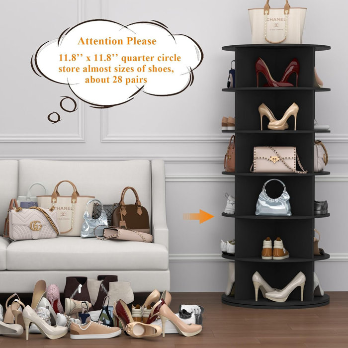 Hokku Designs 28 Pair Shoe Rack & Reviews | Wayfair