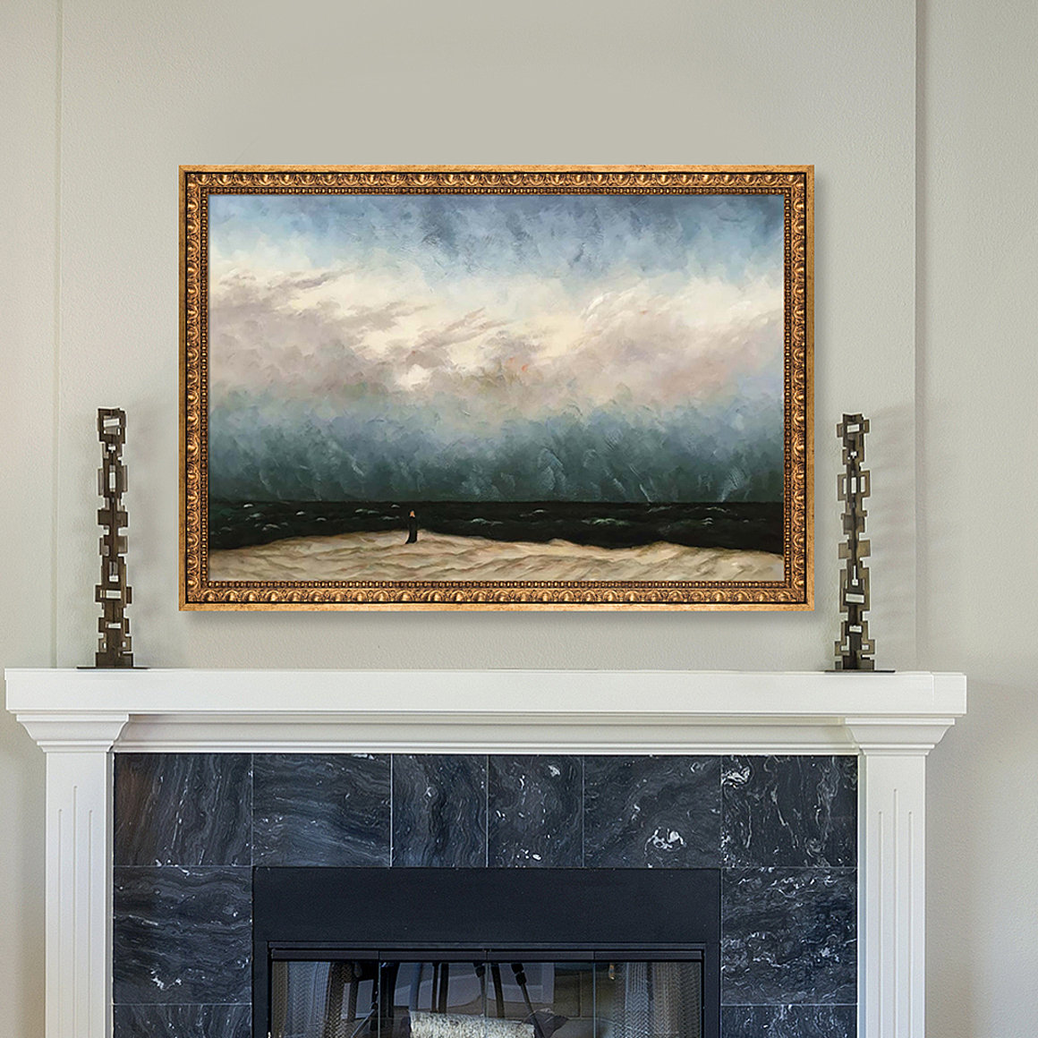 Vault W Artwork The Monk By The Sea The Monk By The Sea by Caspar David ...