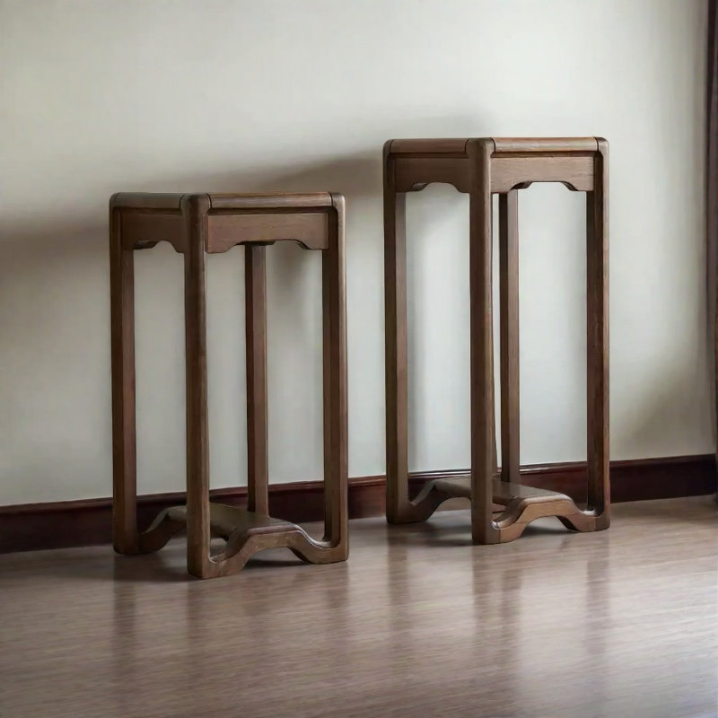 Zhang's SereneLodge All - Solid - Wood Plant Stand with Traditional ...