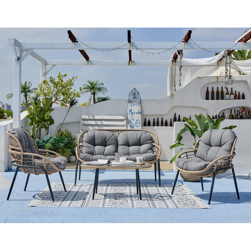 George Oliver Dailyn Outdoor Lounge Chair & Reviews | Wayfair