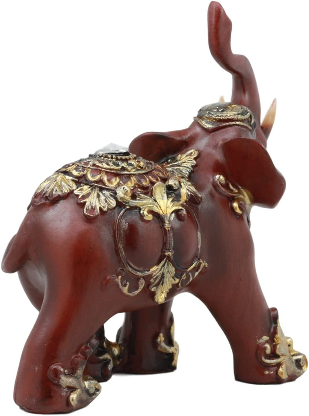 Bungalow Rose Ebros Faux Wood Decorated Thai Buddhism Noble Elephant ...