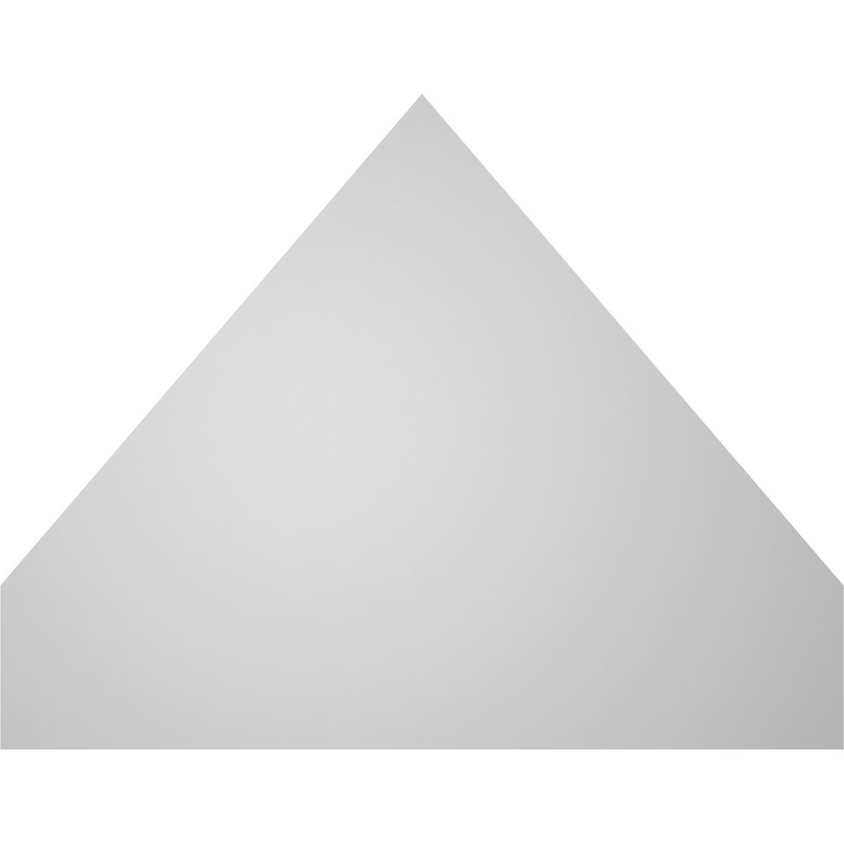 Ekena Millwork Peaked Surface Mount Signature Urethane Non-Functional ...