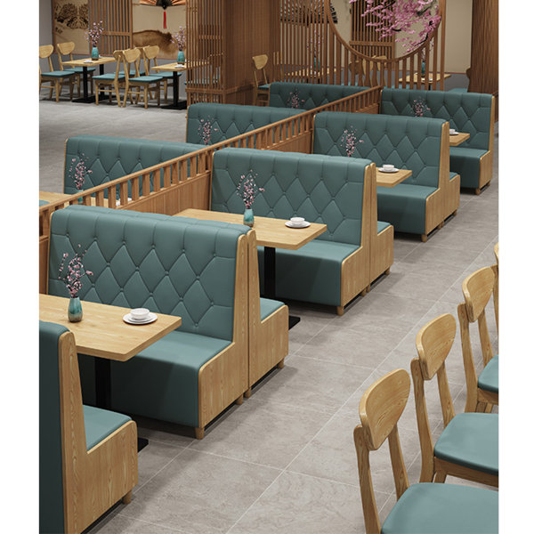 Canadian Linen Nordic Modern Leisure Cafe Bar Restaurant Benches Faux ...