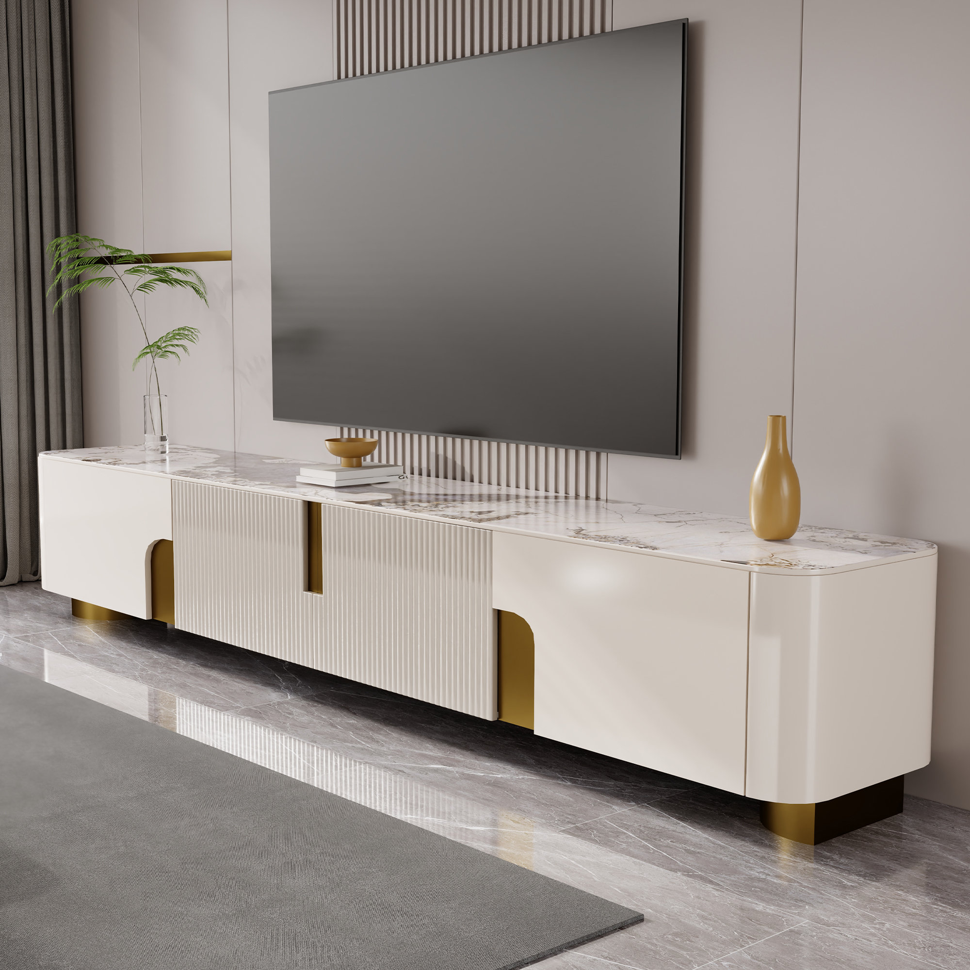 rectangle tv cabinet