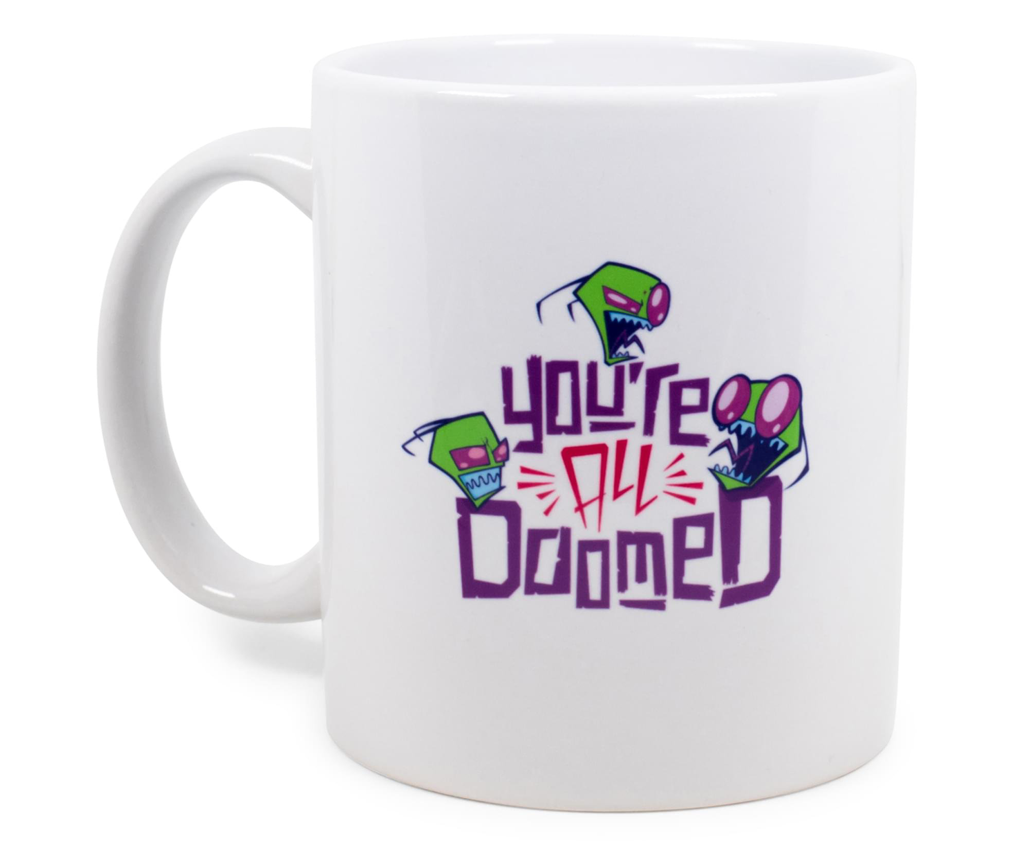 Surreal Entertainment Nickelodeon Invader Zim "doom Doom Doom" Ceramic ...