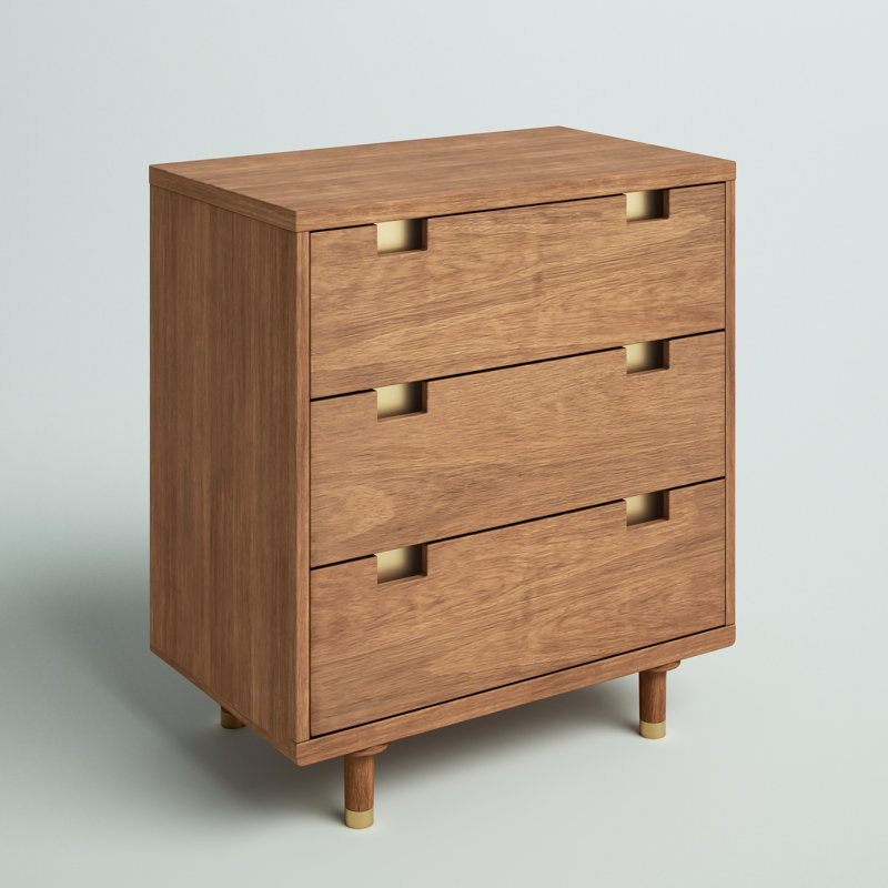 Mercury Row® Kittanning Three Drawer Small Chest & Reviews | Wayfair