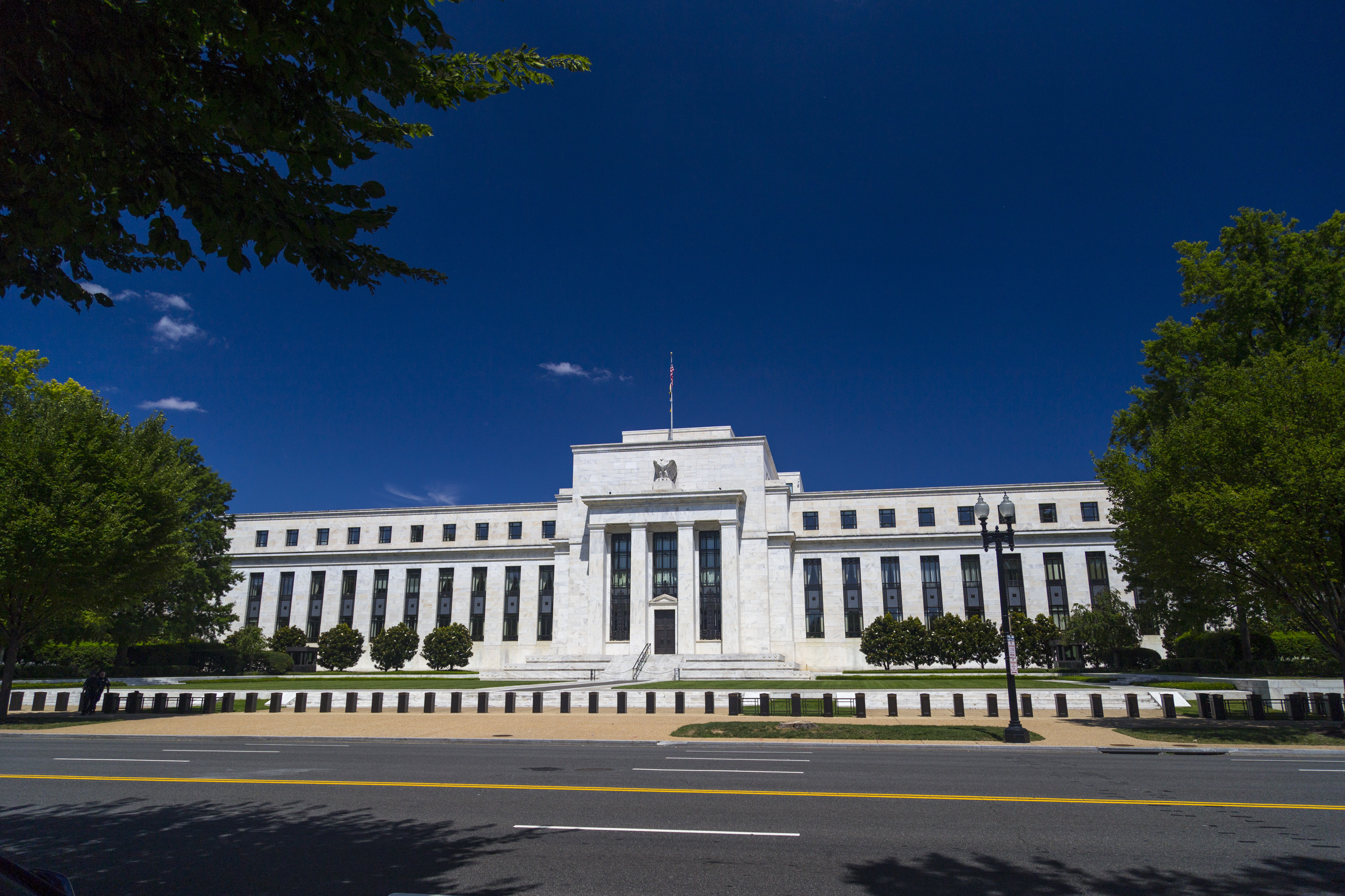 17 Stories Federal Reserve Building by Serbek - Wrapped Canvas ...