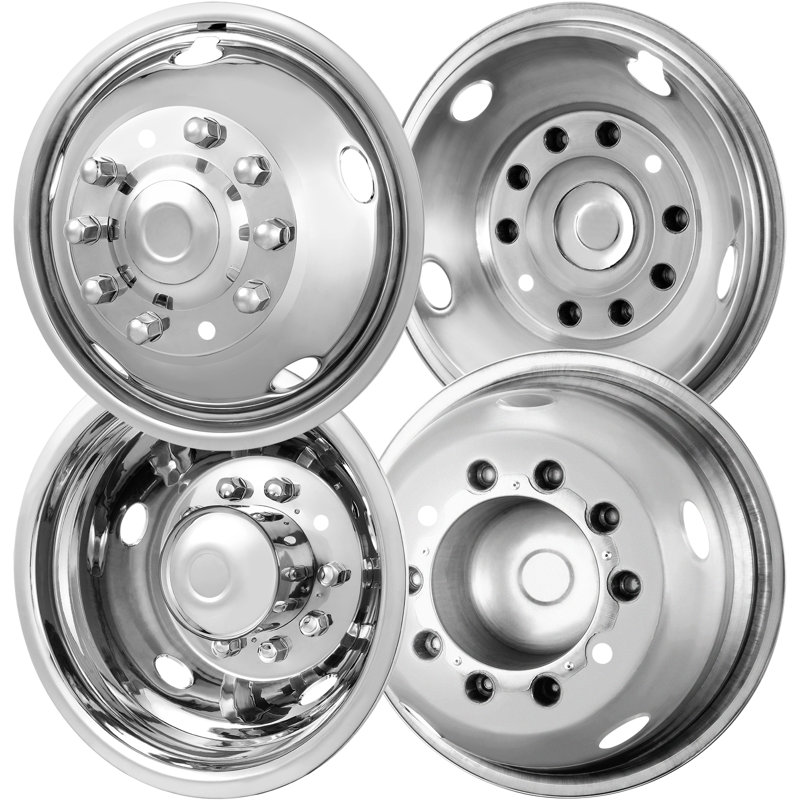 VEVOR 19.5-inch 10 Lug Wheel Simulators, 304 Stainless Steel | Wayfair