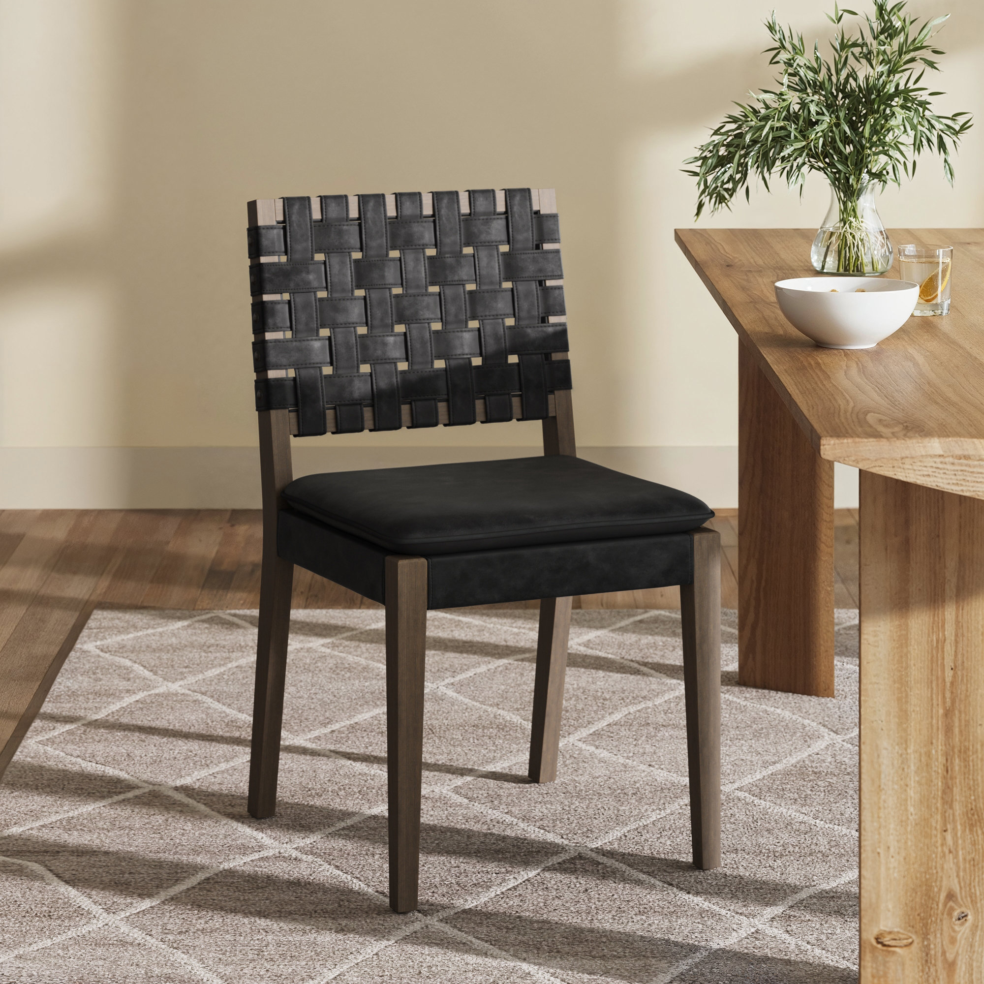 Nathan James Upholstered Stool & Reviews | Wayfair