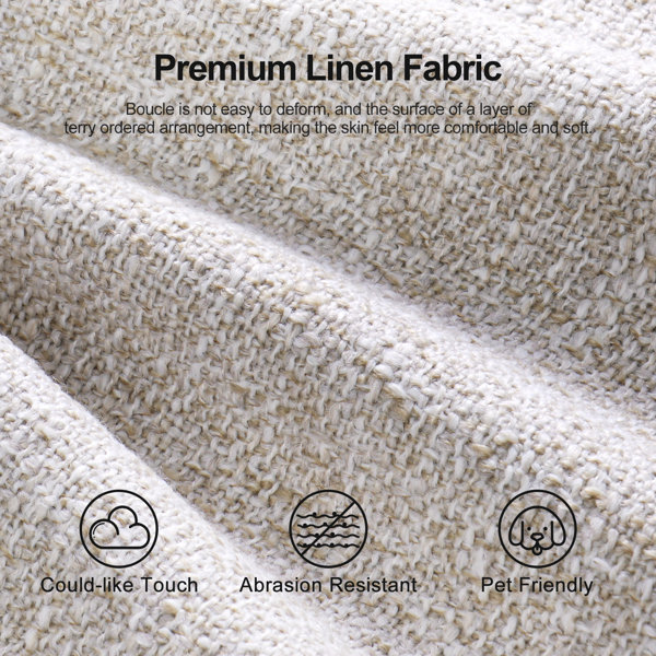 Ebern Designs Taufner 93'' Upholstered Sofa | Wayfair