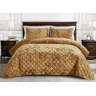 Chezmoi Collection Diamond Stitch Reversible Plush Distressed Velvet ...
