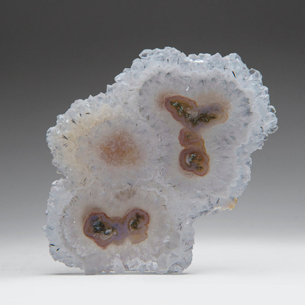 Astro Gallery of Gems Quartz Stalactite Slice From Uruguay (199.1 Grams ...