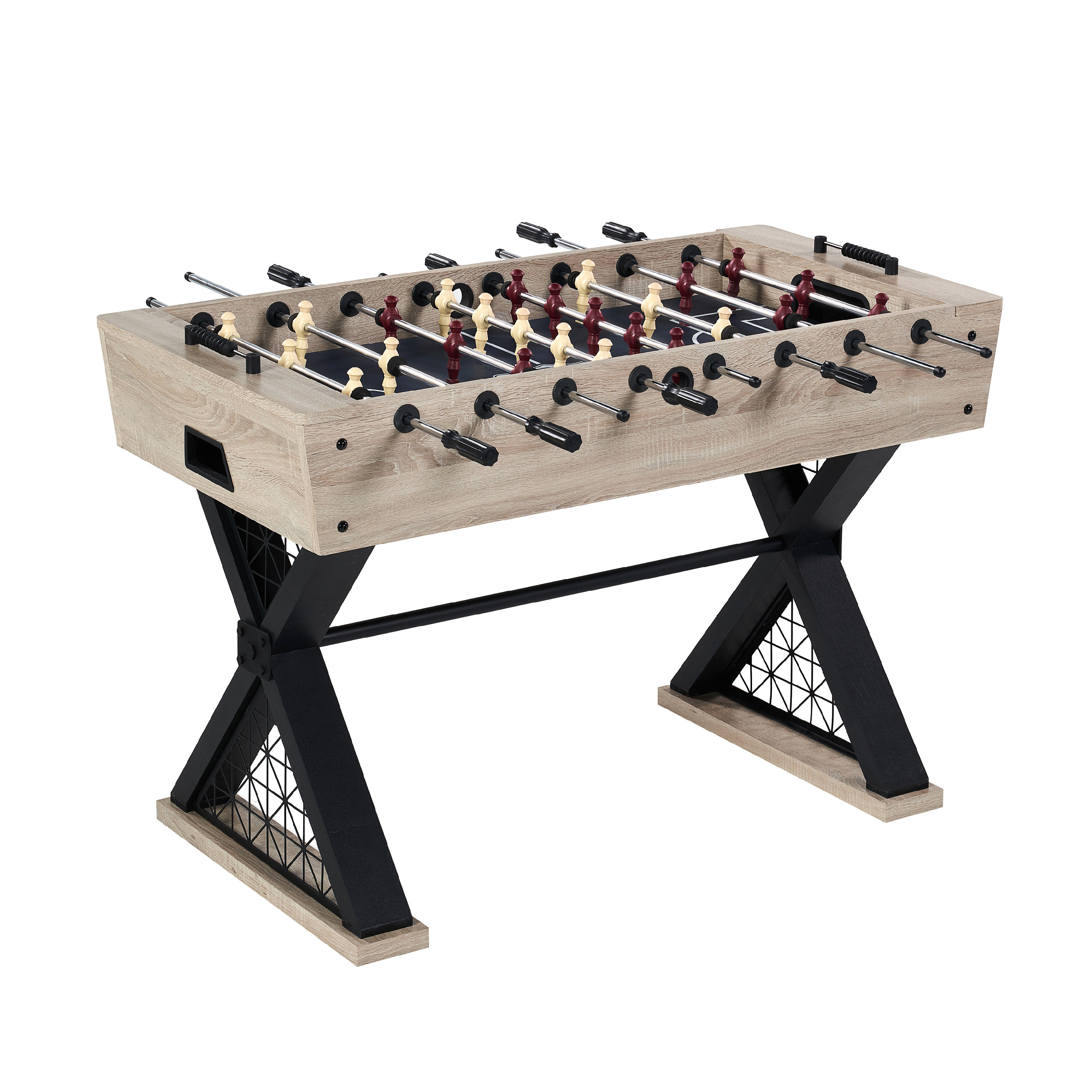 Barrington Billiards Company Brooks 48" Wood Foosball Table & Reviews ...