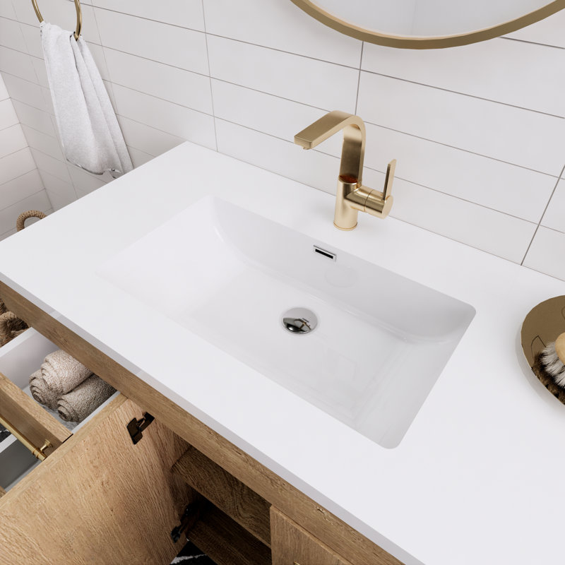 Elsa Spring 72" Double Bathroom Vanity Set & Reviews | Wayfair