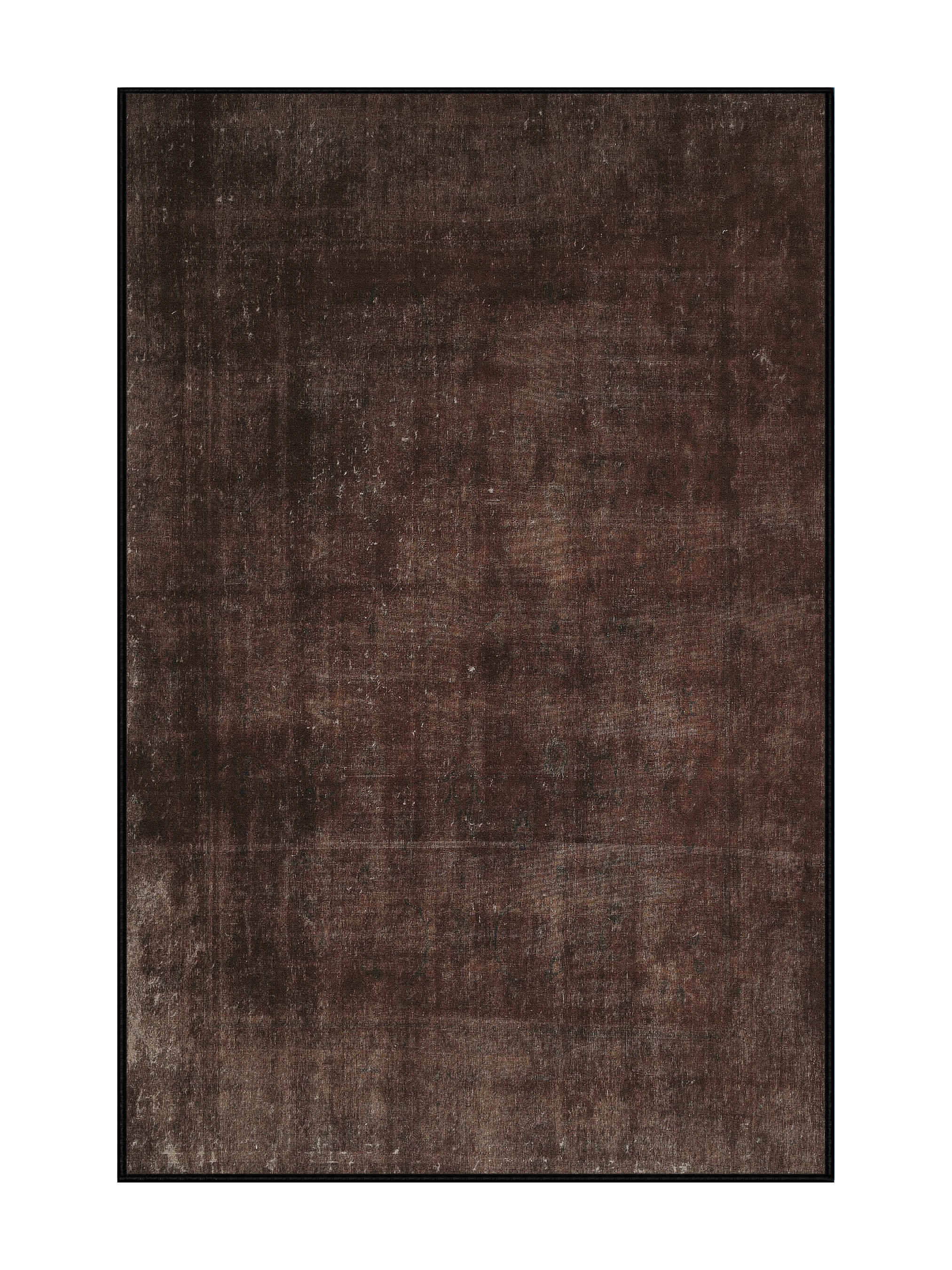 Bloomsbury Market Traditional Dark Brown Area Rug | Wayfair