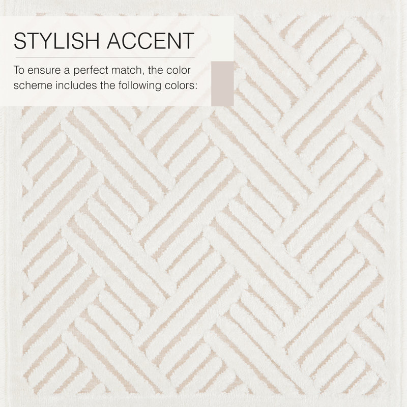 George Oliver Geist White Rug & Reviews | Wayfair