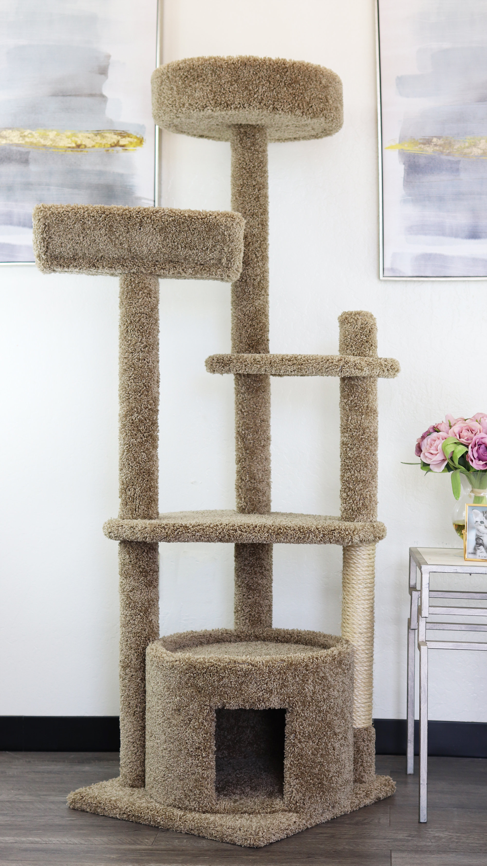 New Cat Condos 64" Cat Condo & Reviews | Wayfair