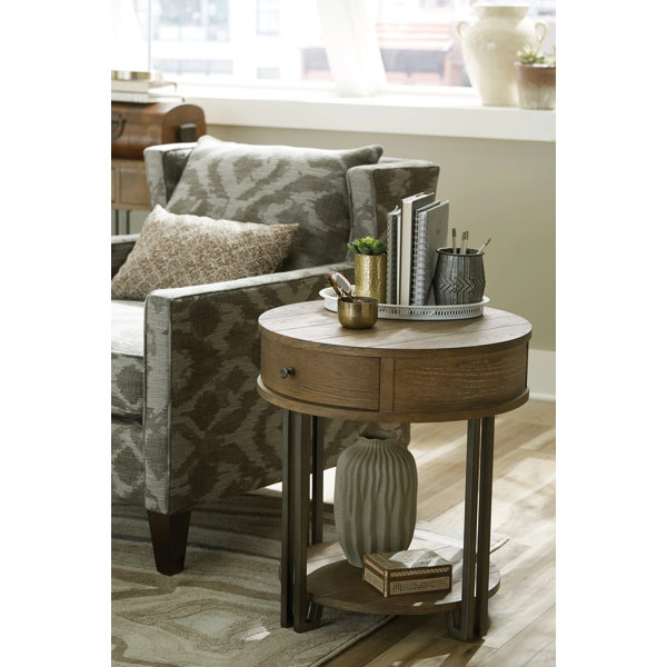 Trent Austin Design® Premo Solid Wood 1 - Drawer End Table with Storage ...