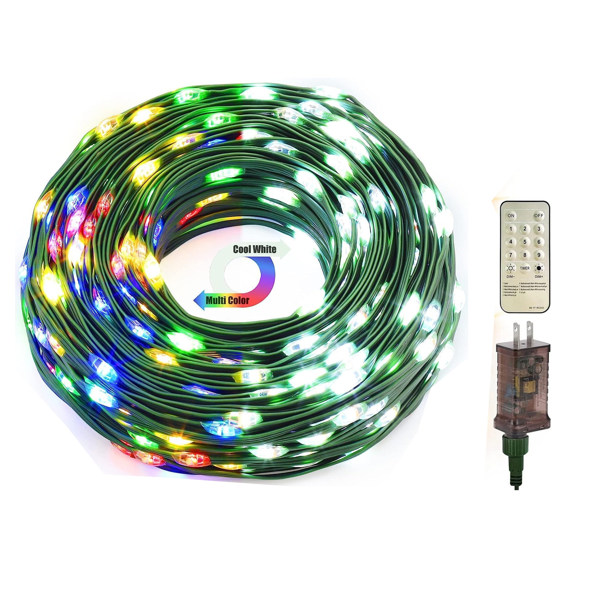 The Holiday Aisle® 1320'' LED String Lights | Wayfair